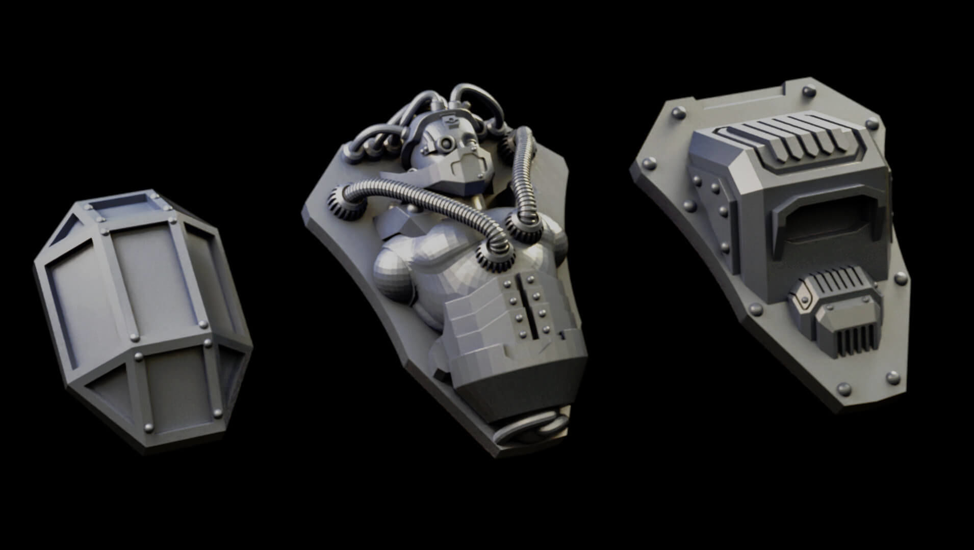 Iron Strider Sentinel Weapons Platform Wargame Proxy 3D model 3D ...