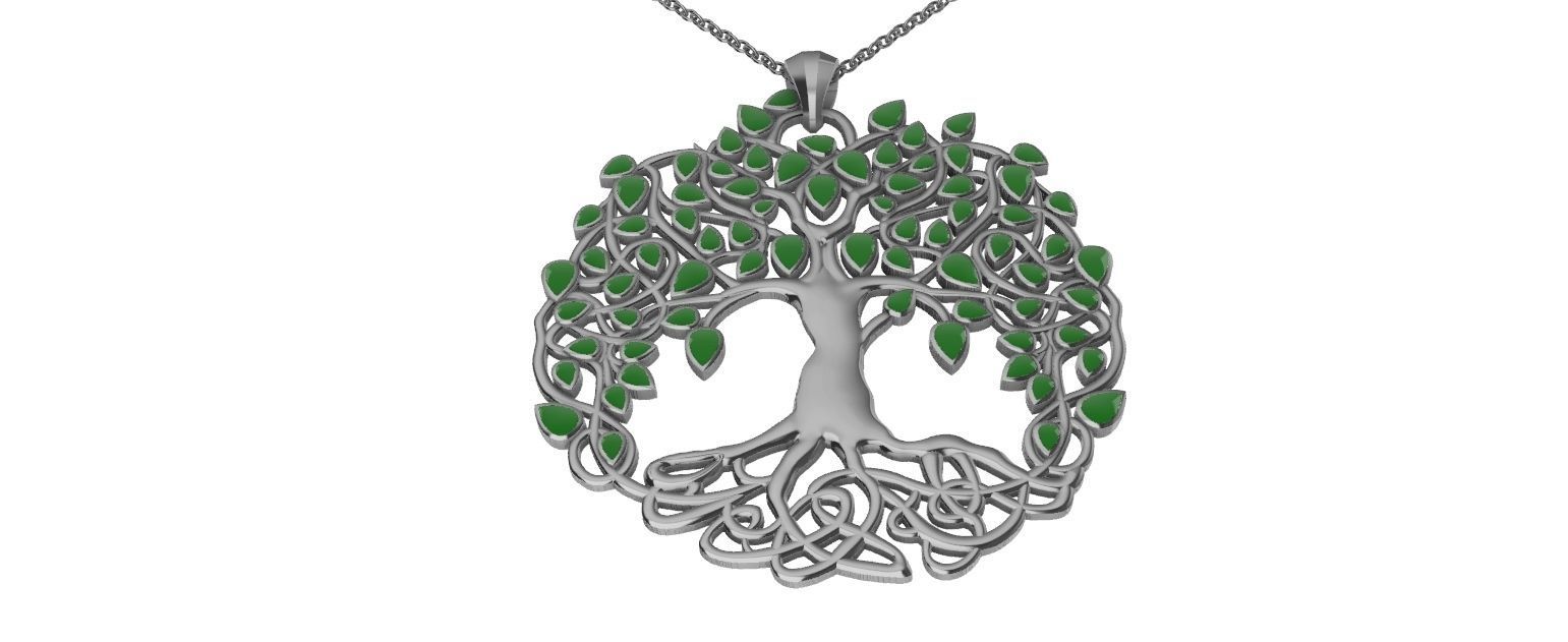 Celtic Tree of life 3D model 3D printable | CGTrader