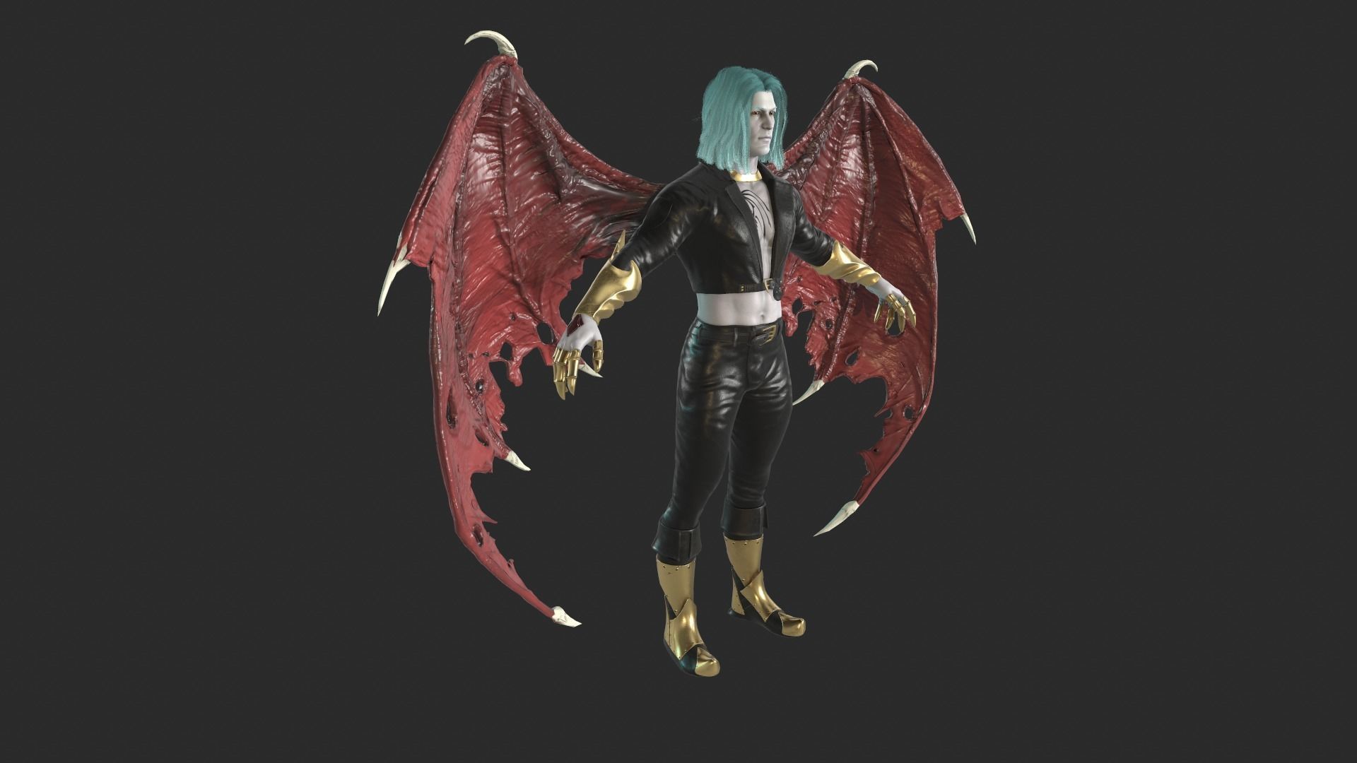 3D model Demon VR / AR / low-poly | CGTrader