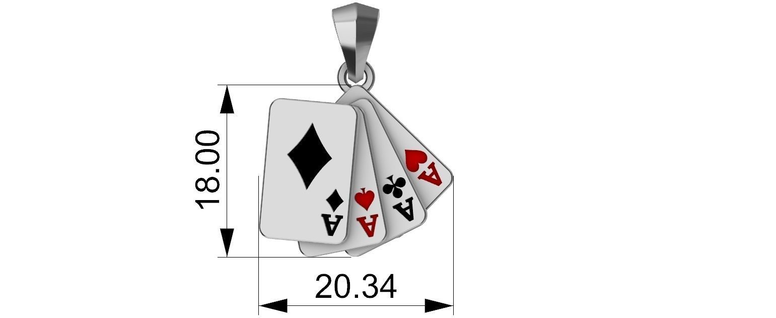 Playing cards - Baralho 3D model 3D printable | CGTrader