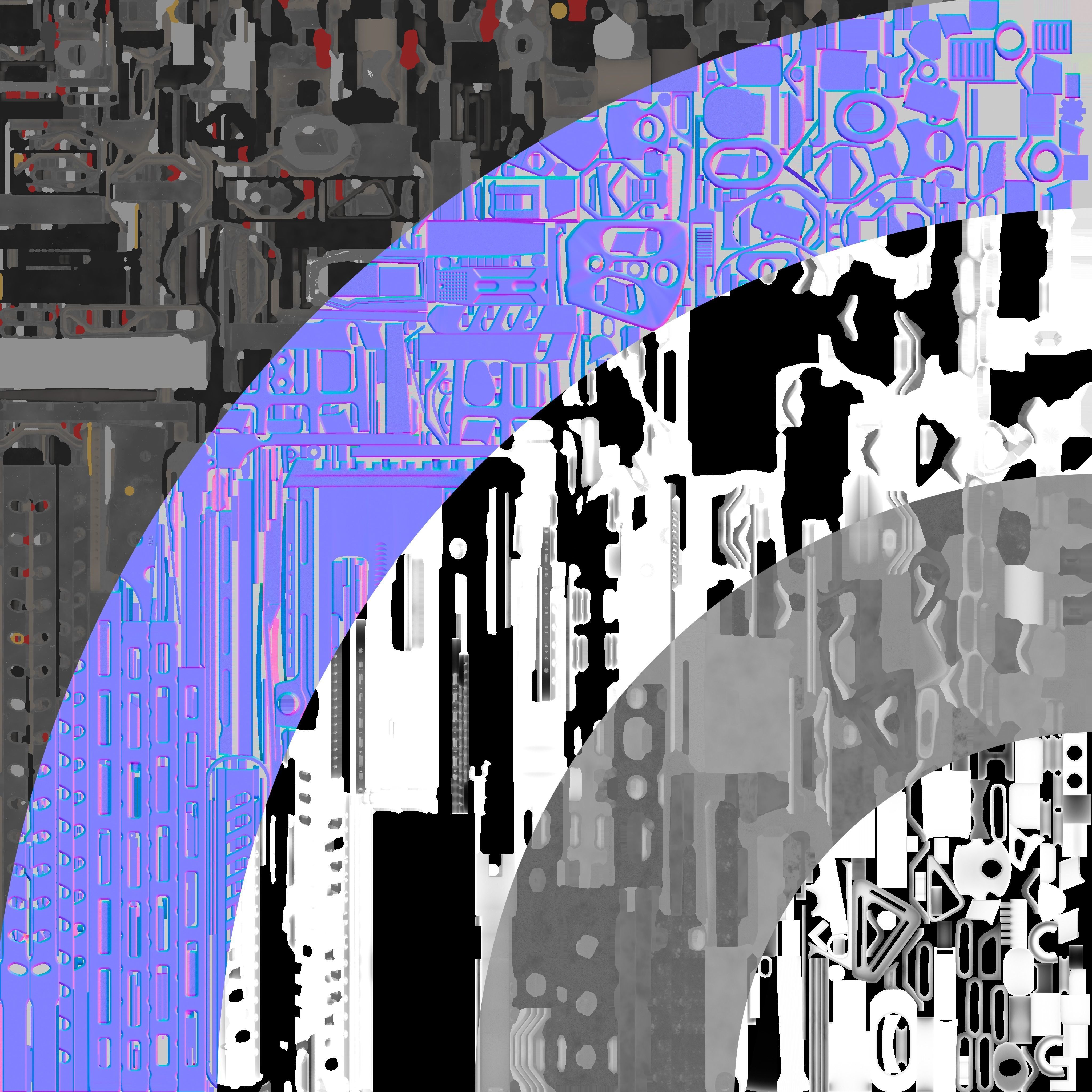 3D model Skeletonized AR-15 VR / AR / low-poly | CGTrader