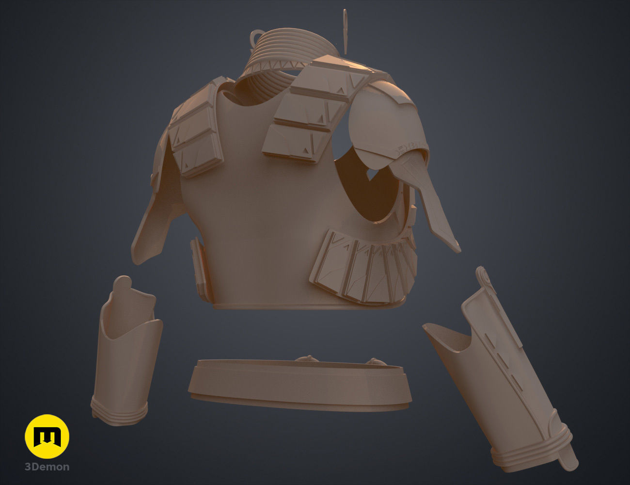 Midnight Angels Armor - Wakanda Forever 3D model 3D printable | CGTrader