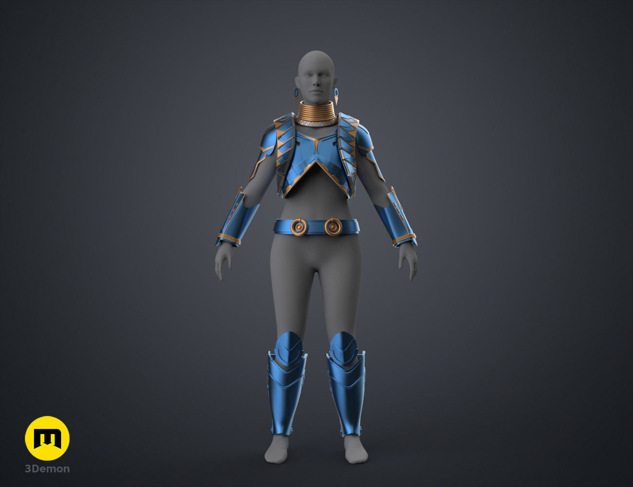Midnight Angels Armor - Wakanda Forever 3D model 3D printable | CGTrader