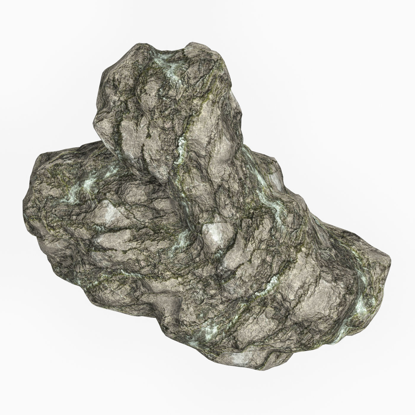 3D model Low Poly Rock Cliff 07 VR / AR / low-poly | CGTrader