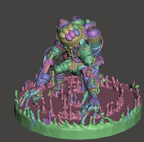 Lancer-Horus Kobold 28mm scale miniature 3D model 3D printable | CGTrader