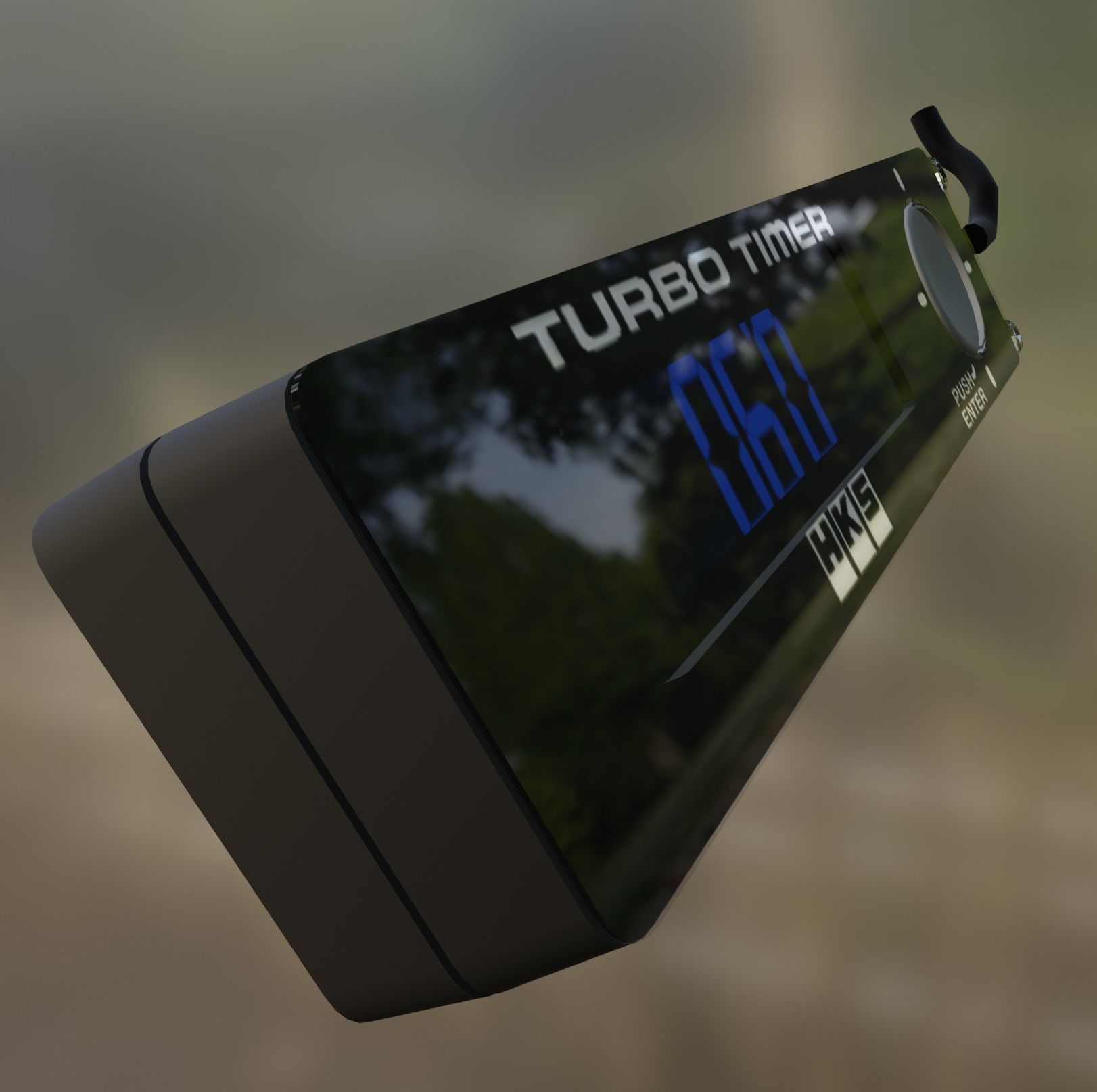 3D model HKS Turbo Timer VR / AR / low-poly | CGTrader