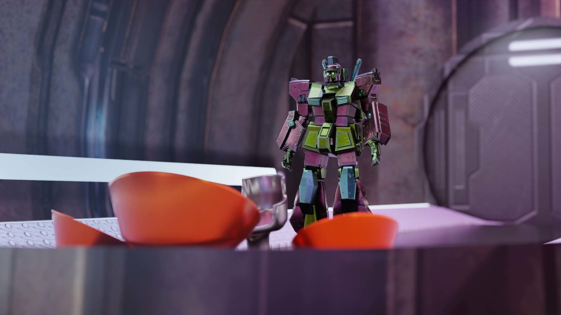 Gundam Alex robot 3d model 3D model | CGTrader