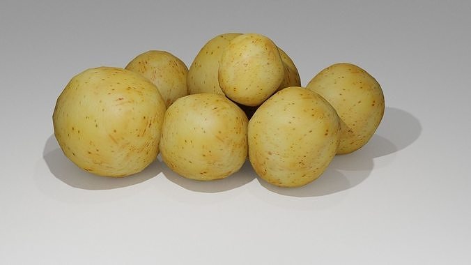 potatoes 3D model | CGTrader