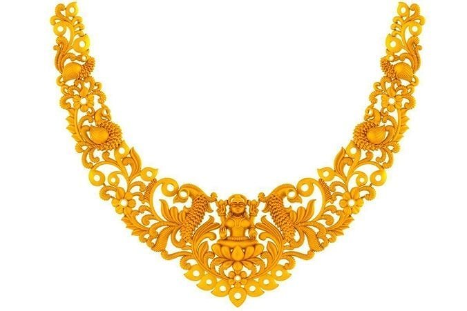 Necklace 3D model 3D printable | CGTrader