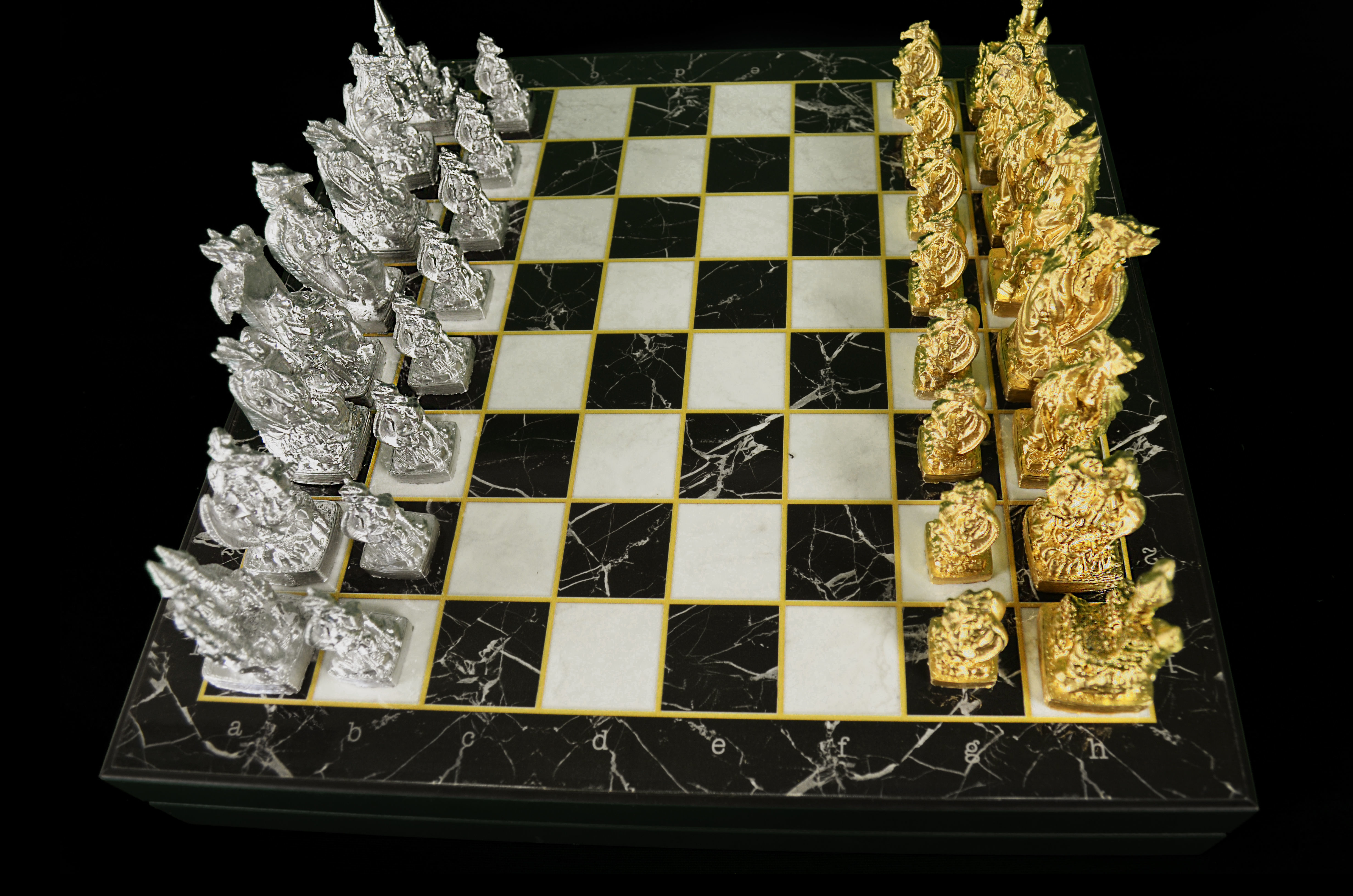 Dragon Chess Set- Dragon Characters 3D model 3D printable | CGTrader