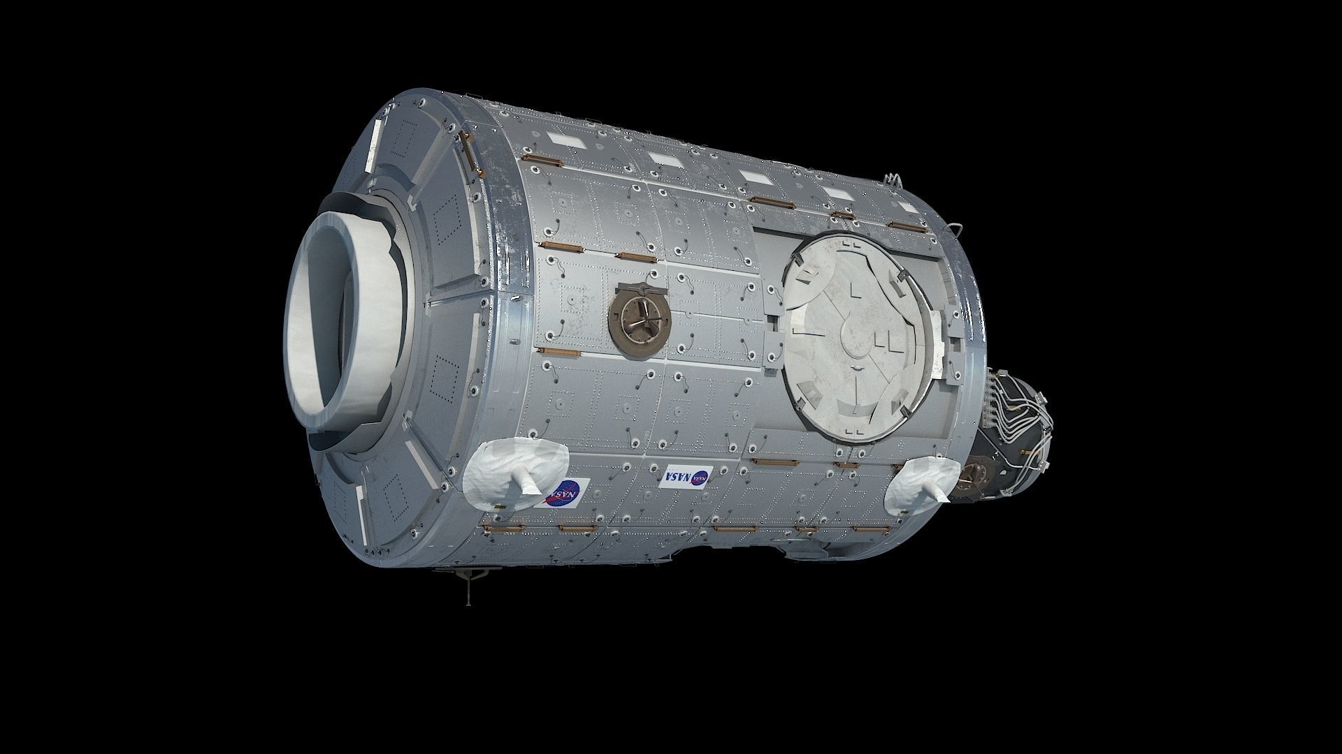 High quality 3D model Tranquility Node3 ISS module 3D model | CGTrader