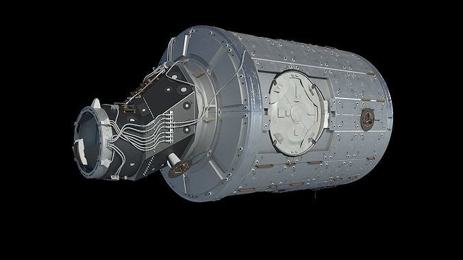 High quality 3D model Tranquility Node3 ISS module 3D model | CGTrader