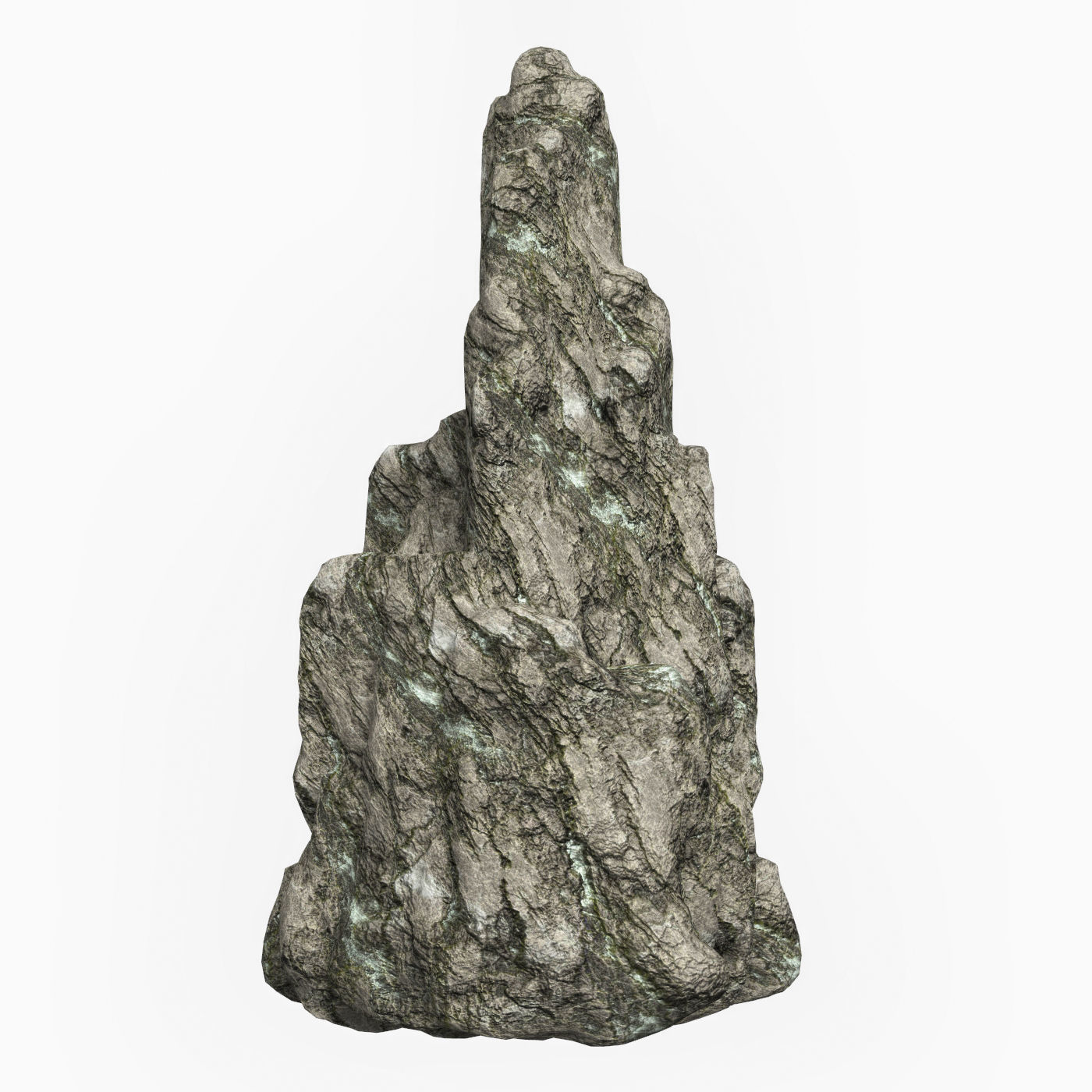 3D model Low Poly Rock Cliff Collection VR / AR / low-poly | CGTrader