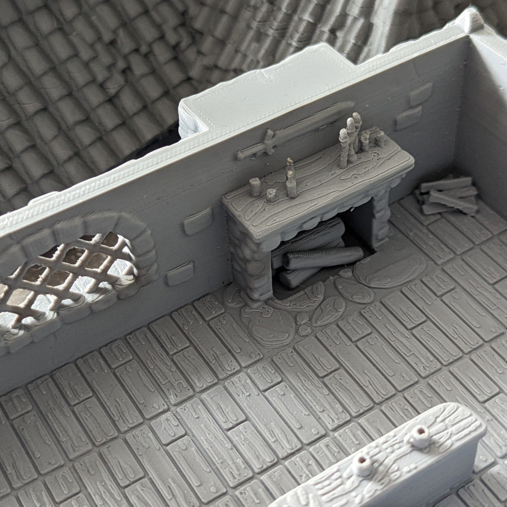 The Snoring Warrior Inn 3D model 3D printable | CGTrader