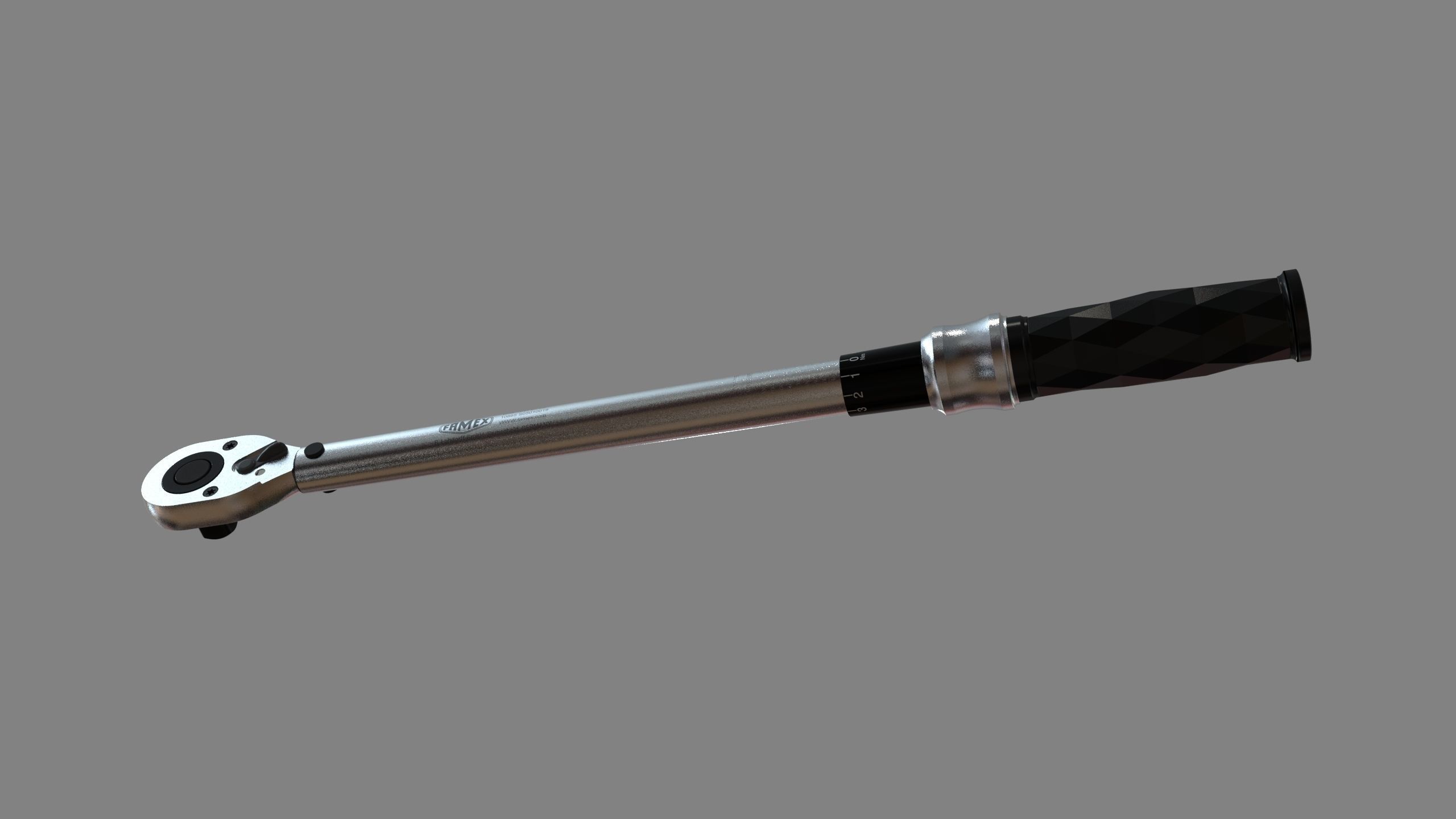 Torque wrench 3D model | CGTrader