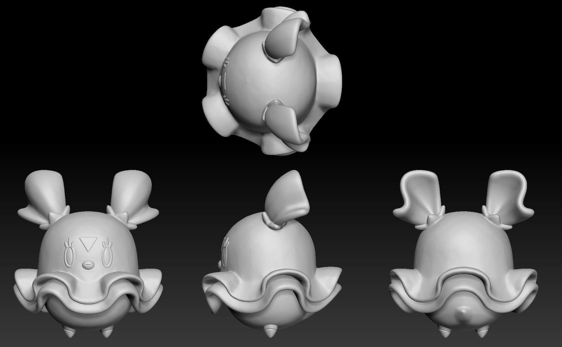 Pokemon Flittle Espathra 3D model 3D printable | CGTrader