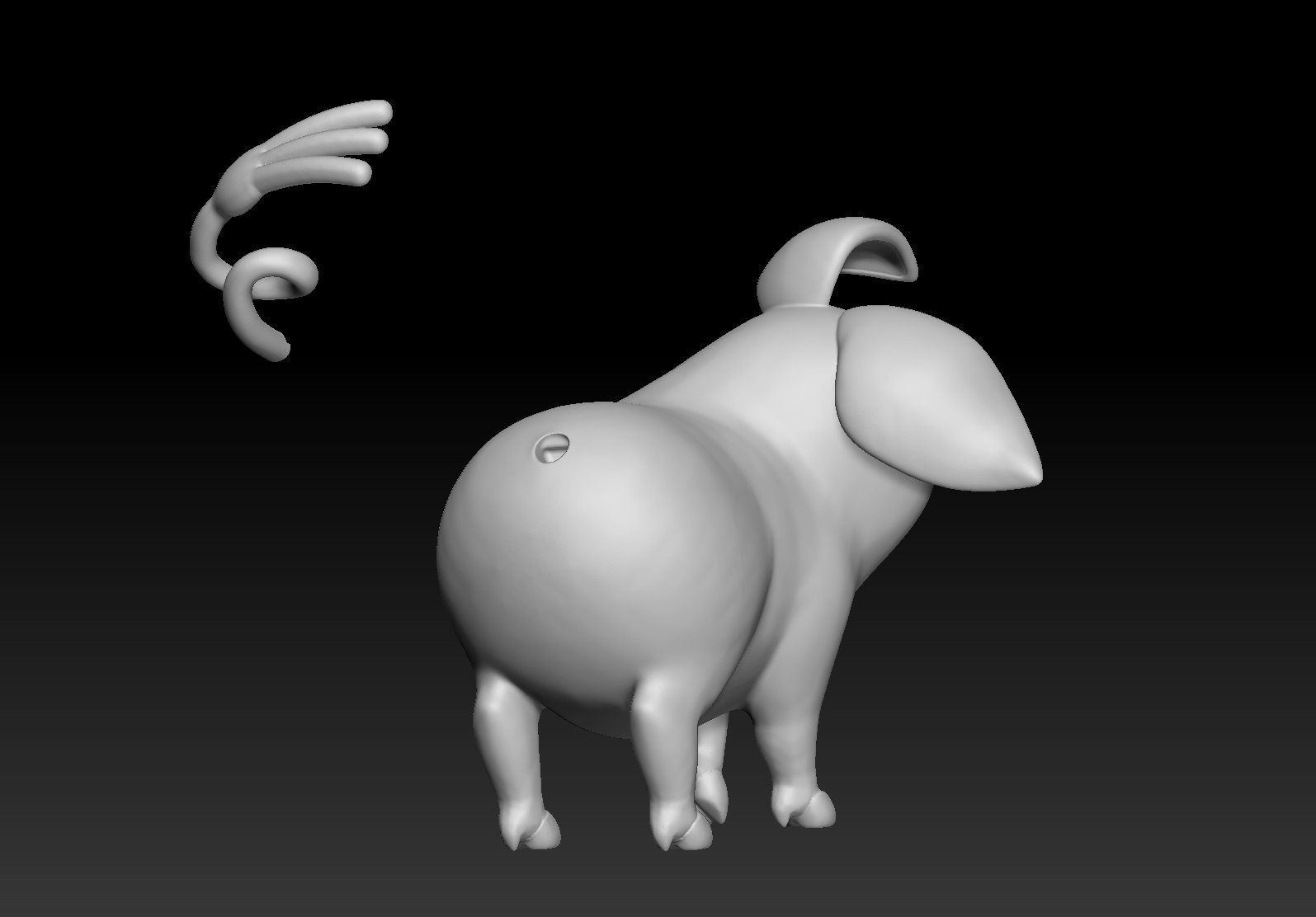 Pokemon Lechonk Oinkologne 3D model 3D printable | CGTrader