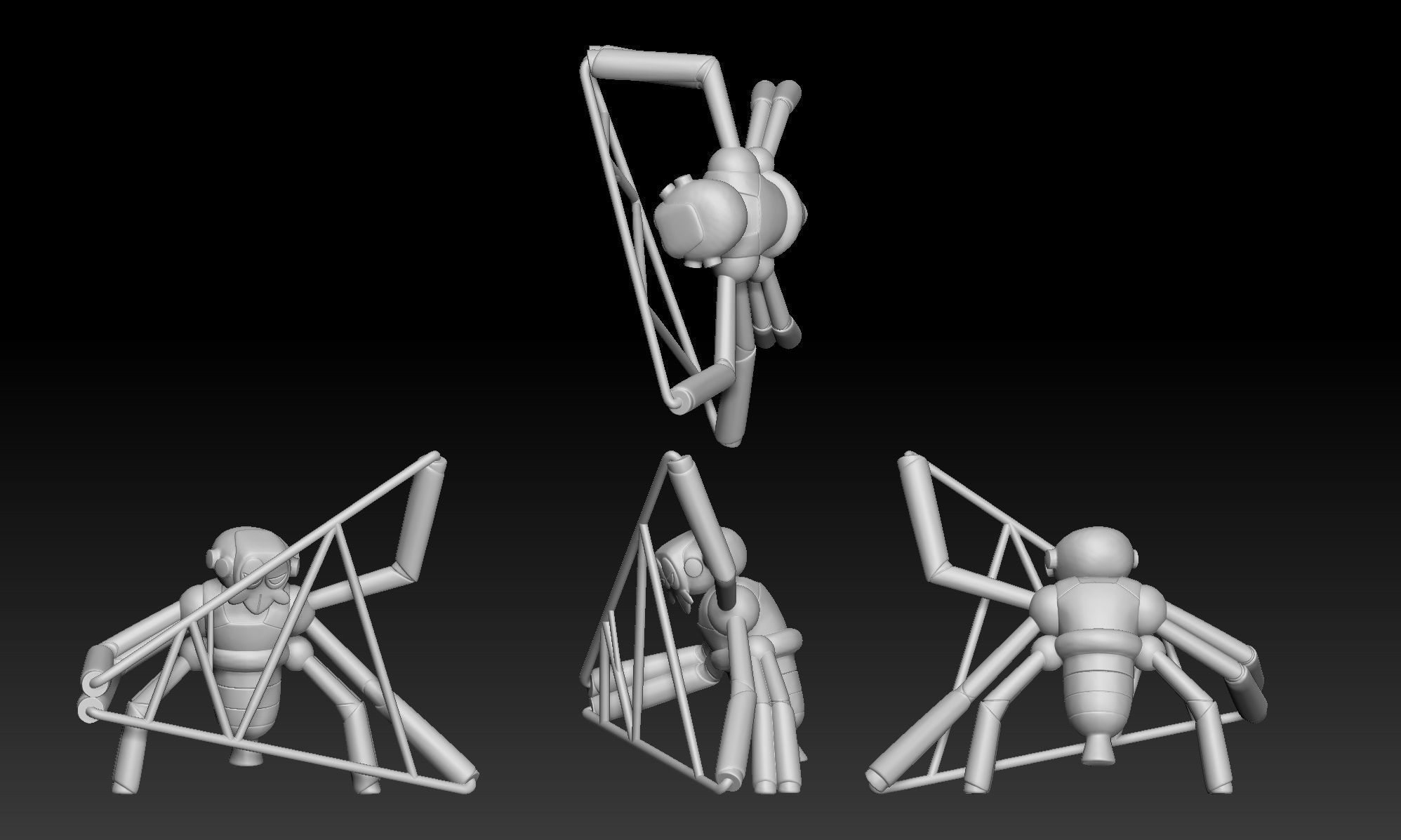 Pokemon Tarountula Spidops 3D model 3D printable | CGTrader