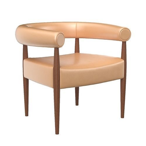 Ring Chair Nanna And Jorgen Ditzel 3D model | CGTrader