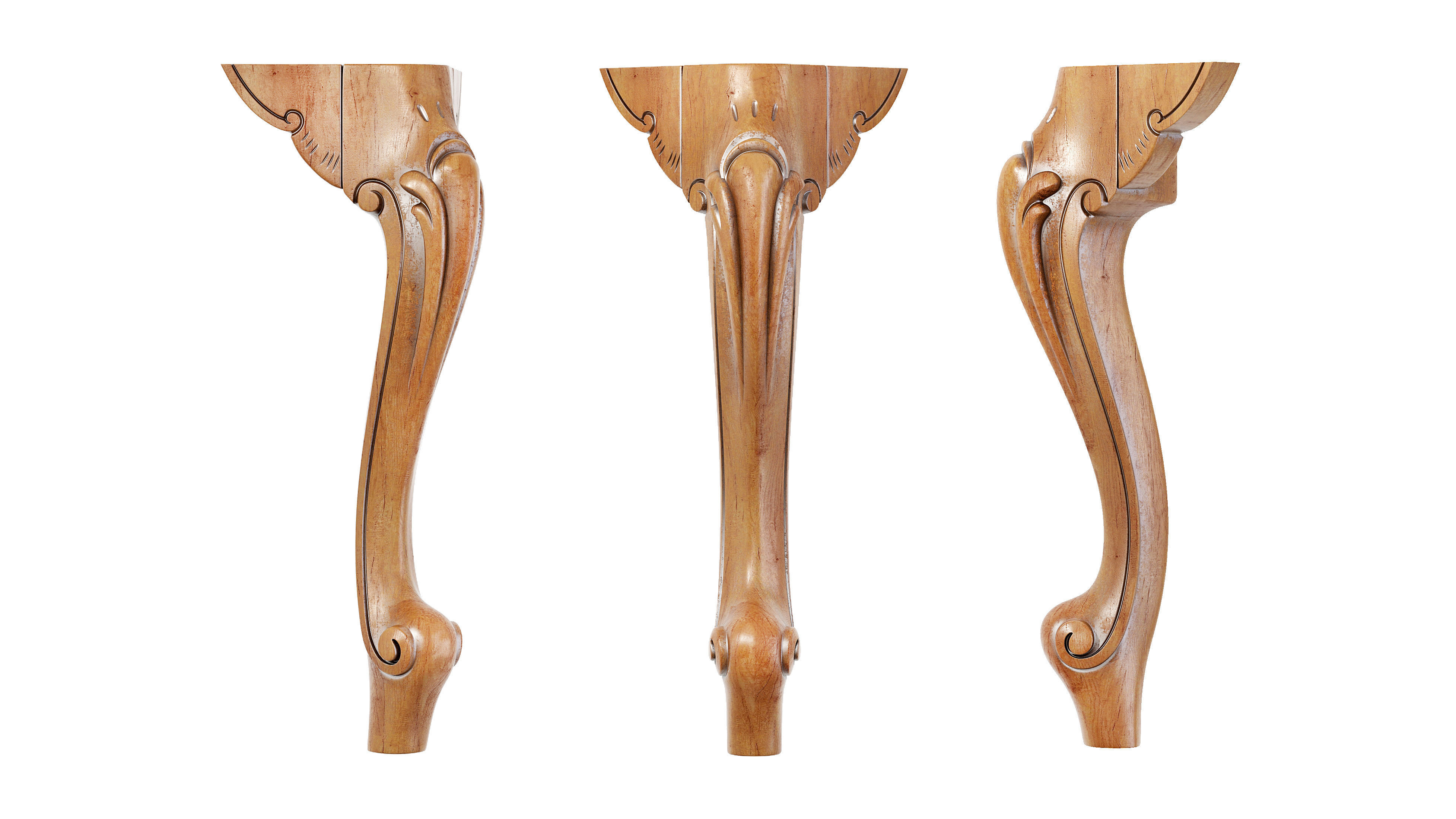 Classic leg 052 3D model | CGTrader