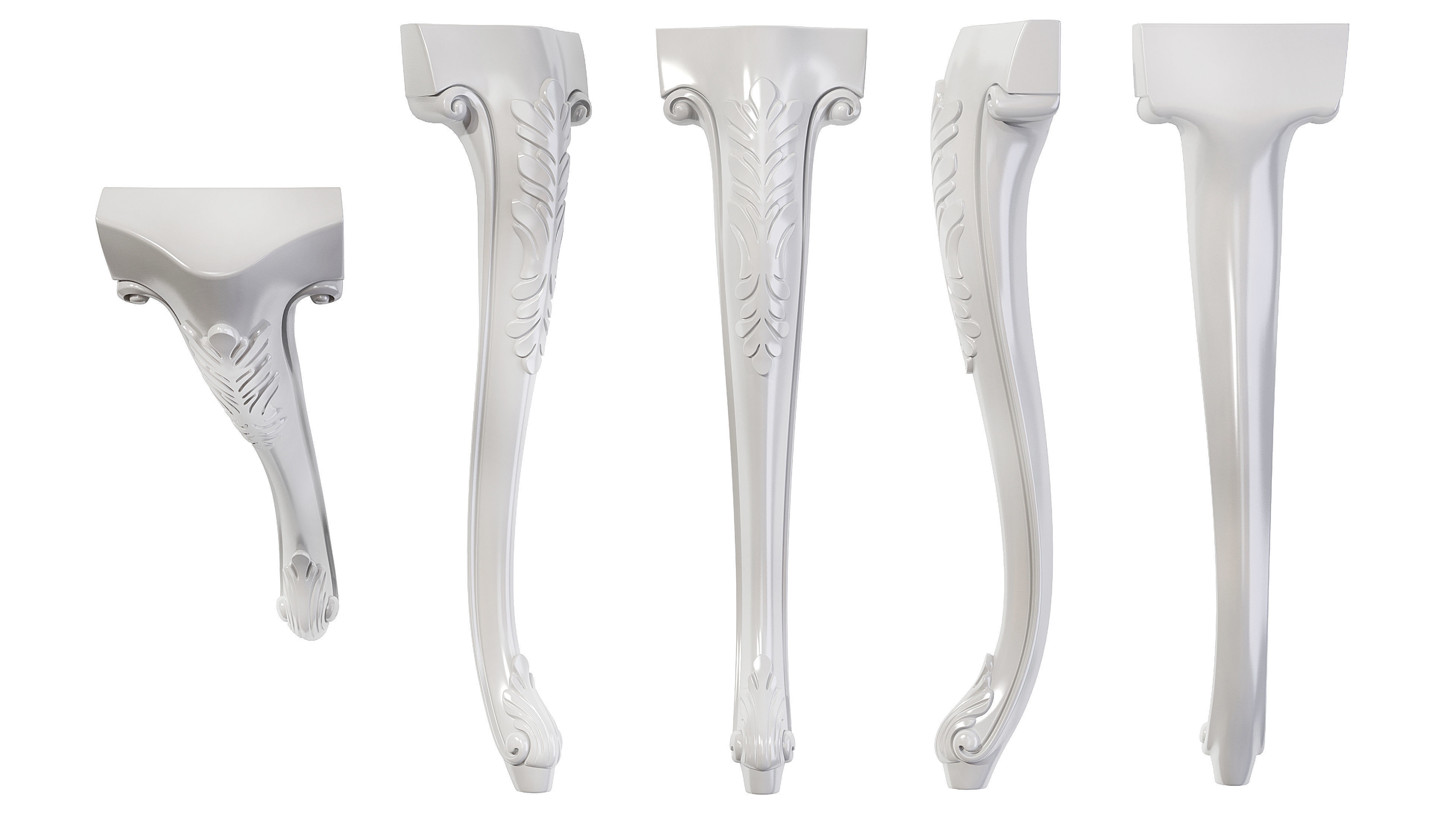 Classic leg 053 3D model | CGTrader
