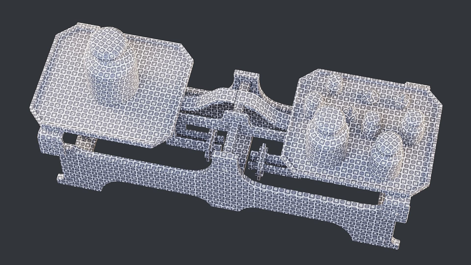 3D model Rigged Balance Scale and Weights PBR VR / AR / low-poly | CGTrader