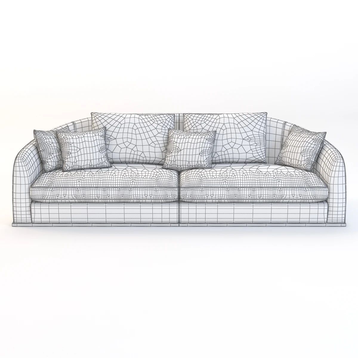 Flexform Alfred Divano Lineare 3D model | CGTrader