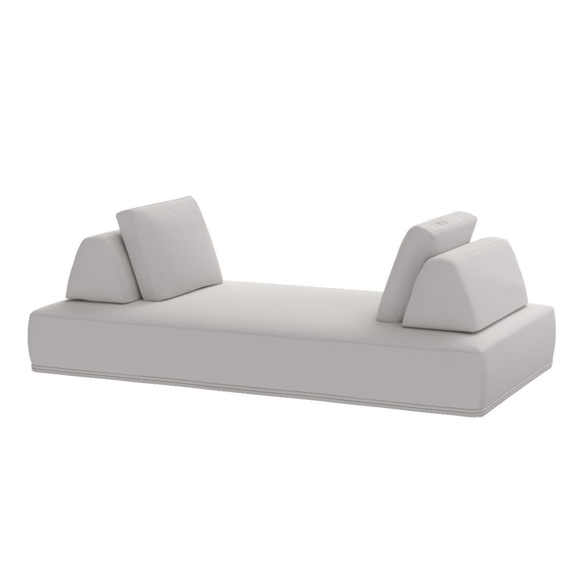 Domenico Modular Daybed Large 3D model | CGTrader