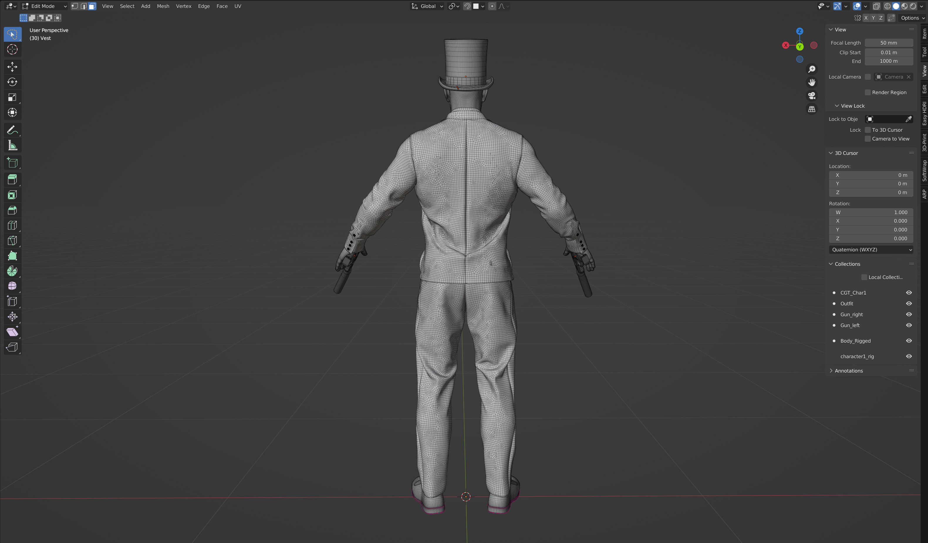 3D model Hitman Game Ready Character Model VR / AR / low-poly | CGTrader