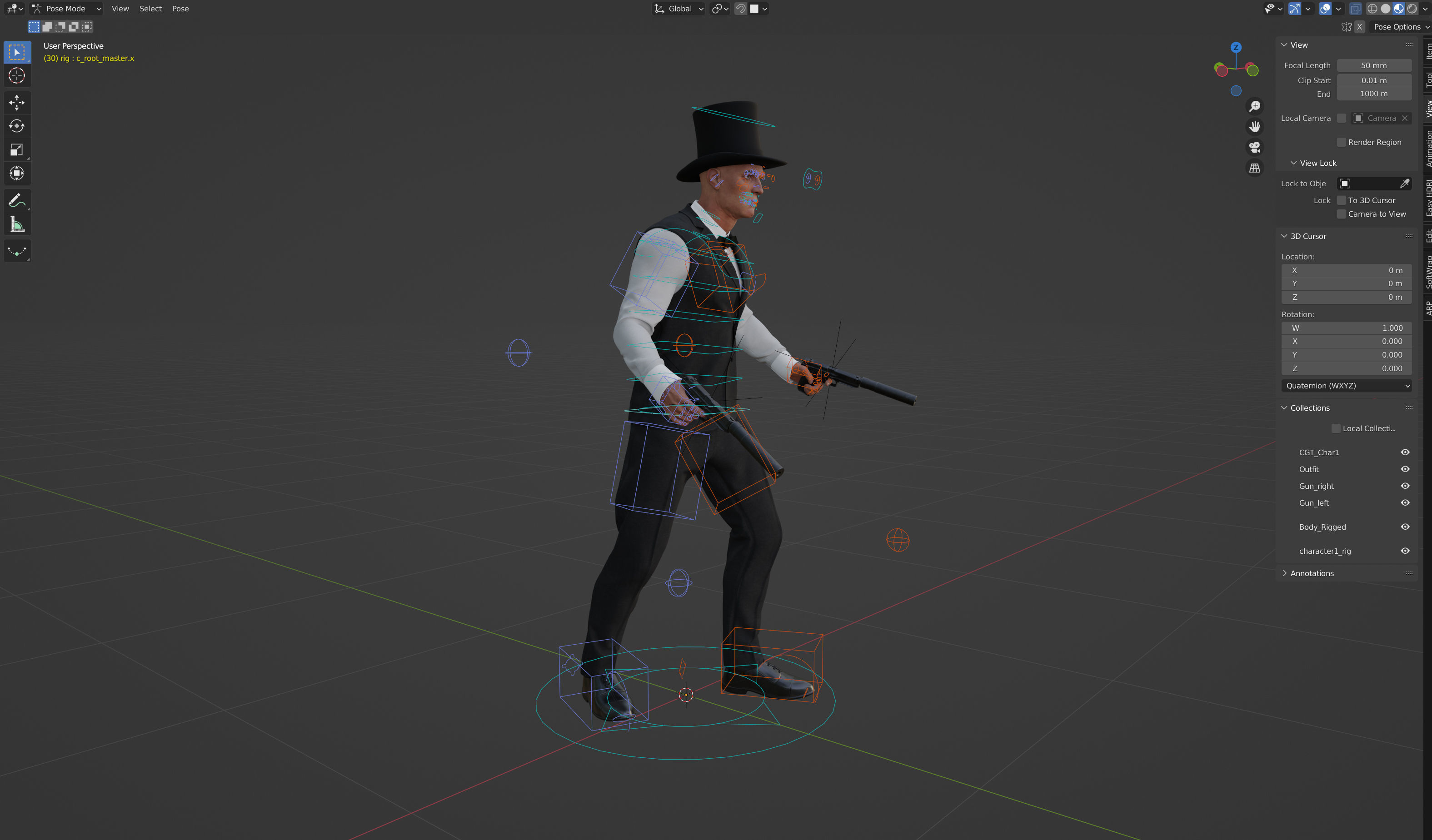 3D model Hitman Game Ready Character Model VR / AR / low-poly | CGTrader
