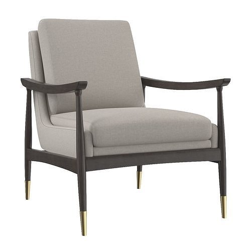Aria Accent Chair SKU 1191 02 3D model | CGTrader