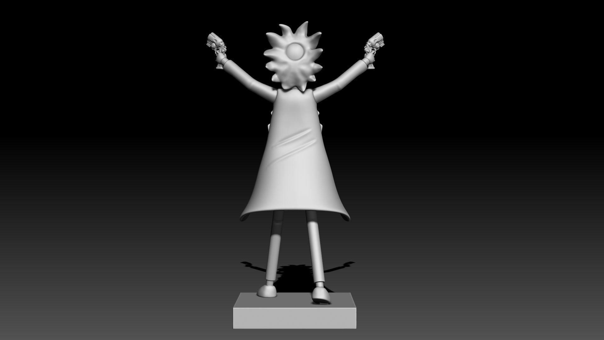 Rick and Morty 3D model 3D printable | CGTrader