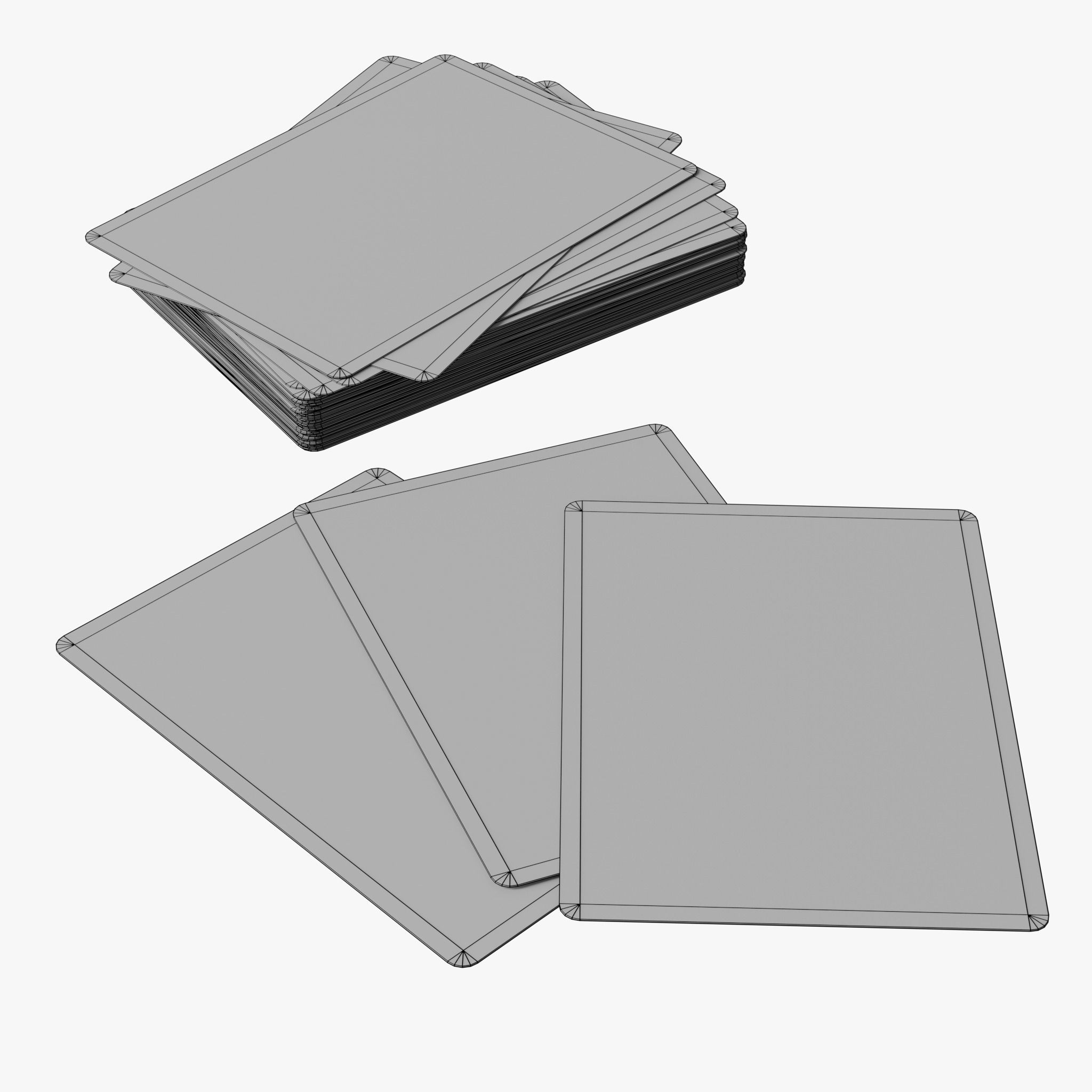 3D model Playing Cards 3D VR / AR / low-poly | CGTrader