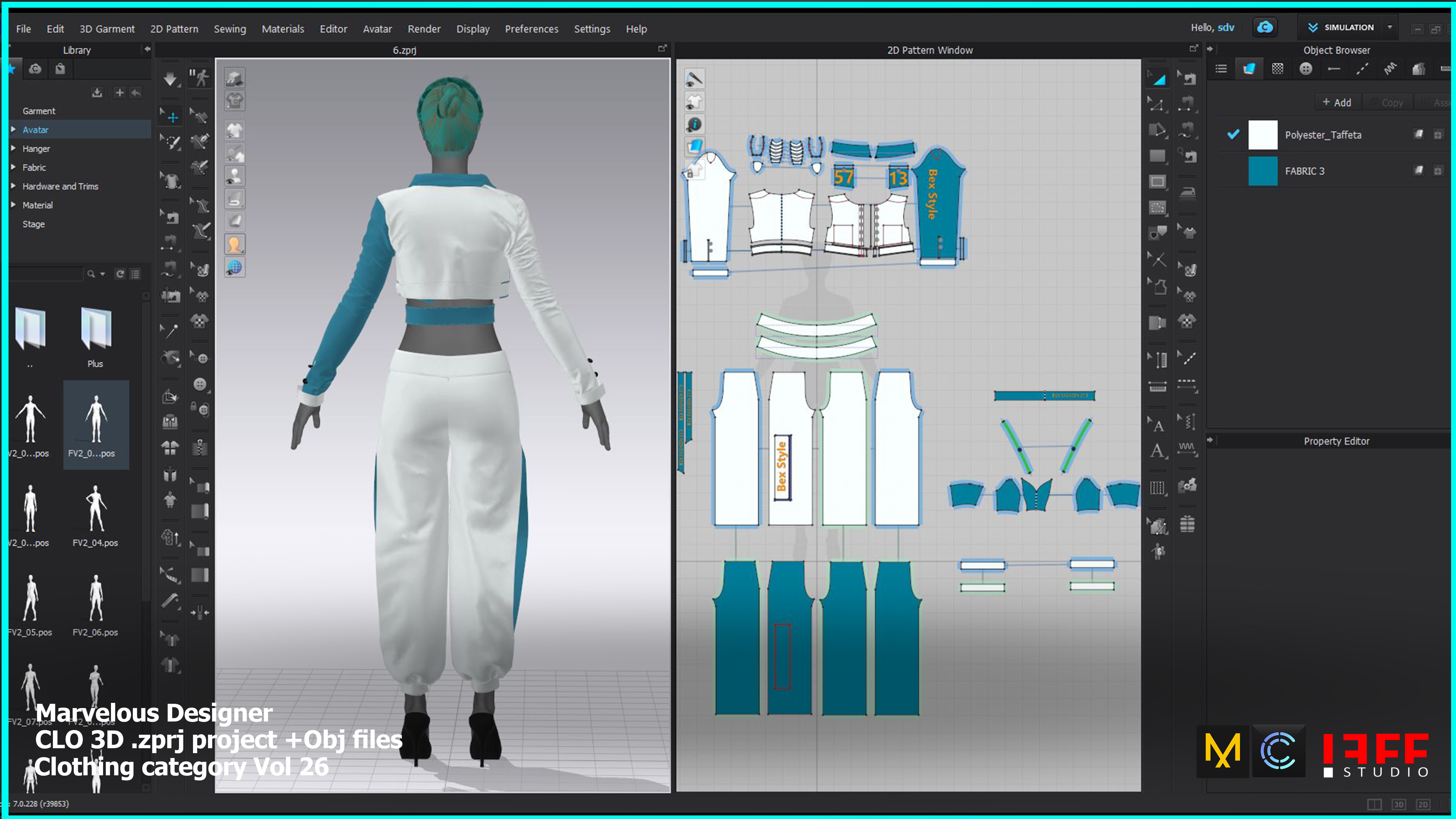 Girls outfit 7 Marvelous VOL 26 free VR / AR / low-poly 3D model | CGTrader