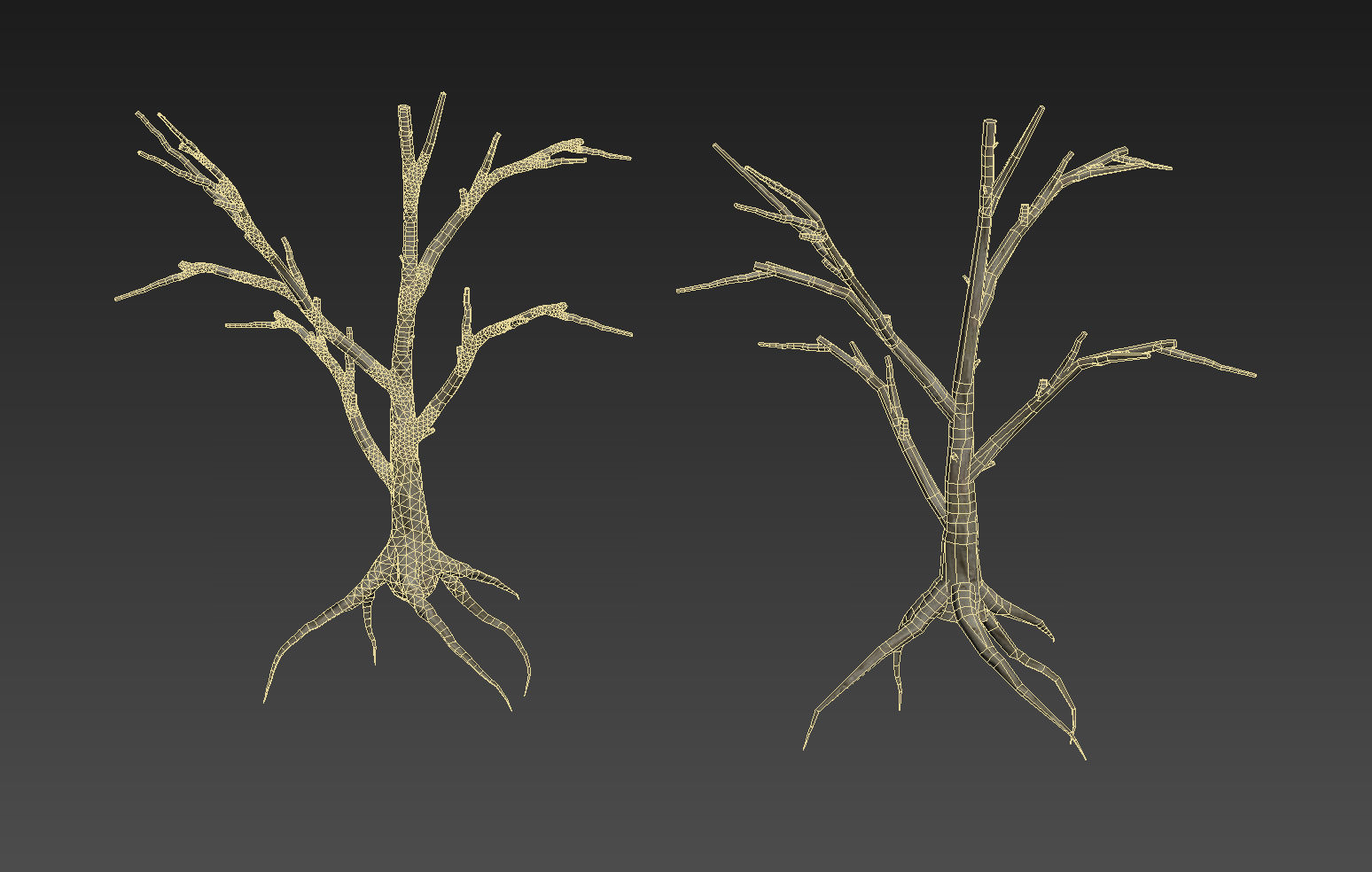FREE 3 Dead Trees Sample Models free VR / AR / low-poly 3D model | CGTrader