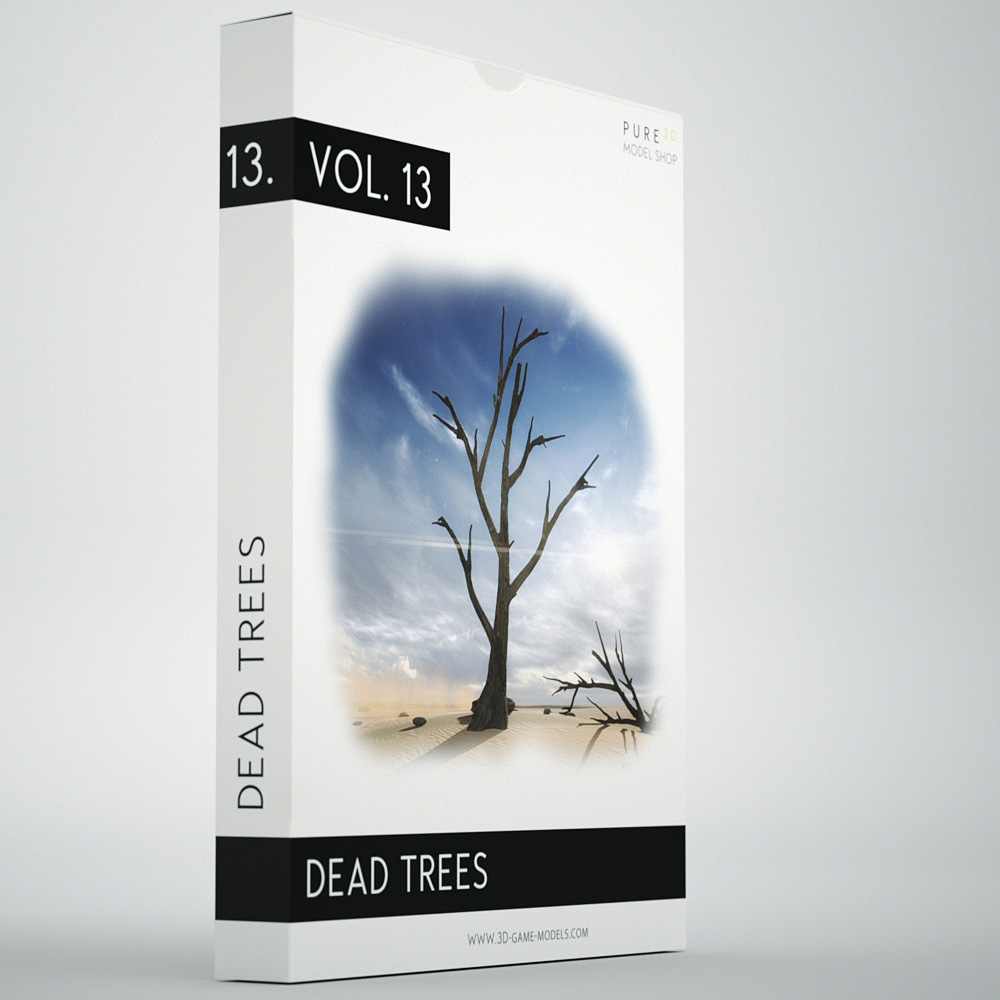 FREE 3 Dead Trees Sample Models free VR / AR / low-poly 3D model | CGTrader