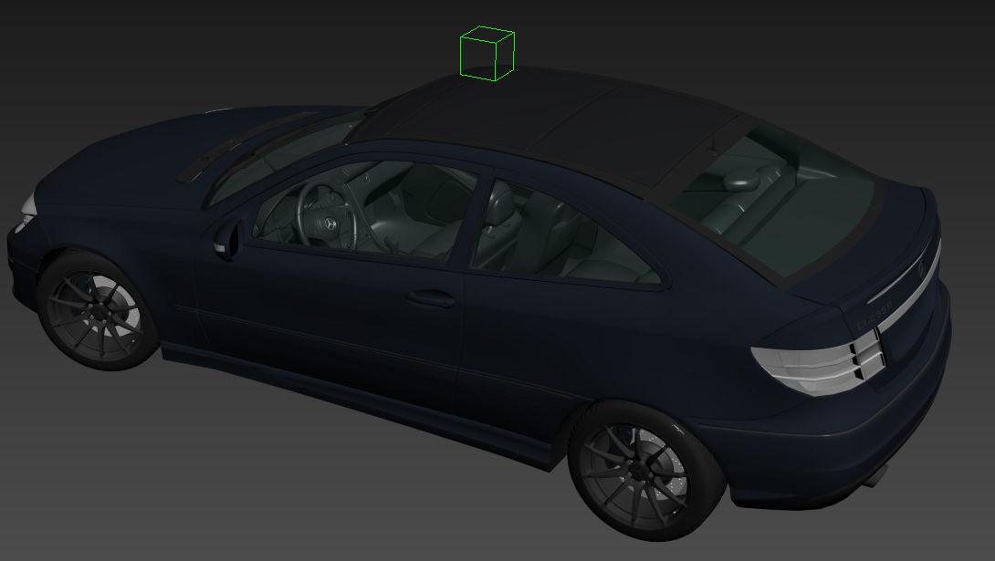 Mercedes Benz CLC Coupe W204 3D model | CGTrader