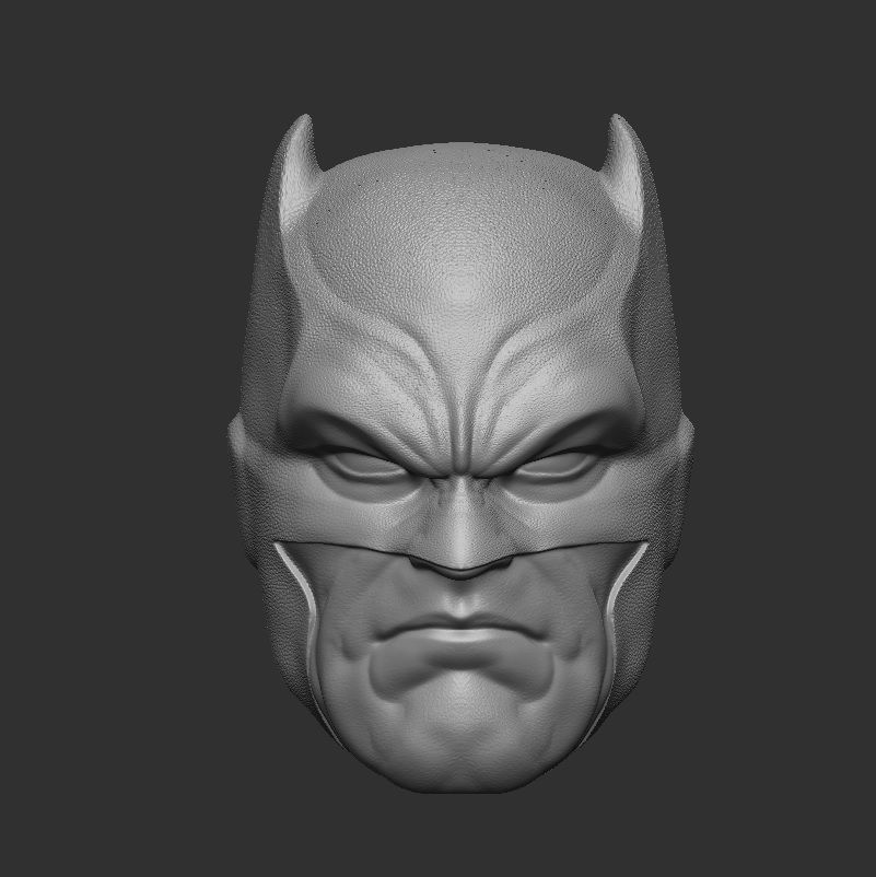 Flashpoint Batman - Headsculpt for Action Figures 3D print model 3D ...
