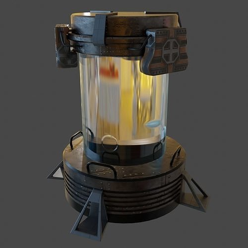 Alien Incubator 3D model | CGTrader