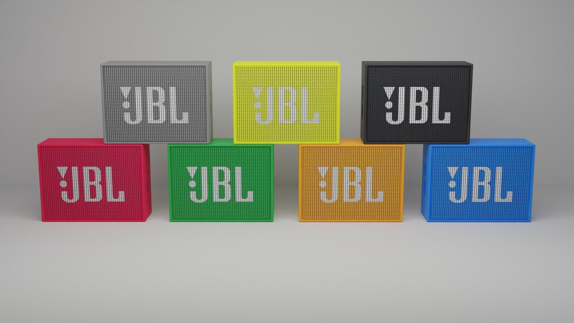 JBL GO 3D model | CGTrader
