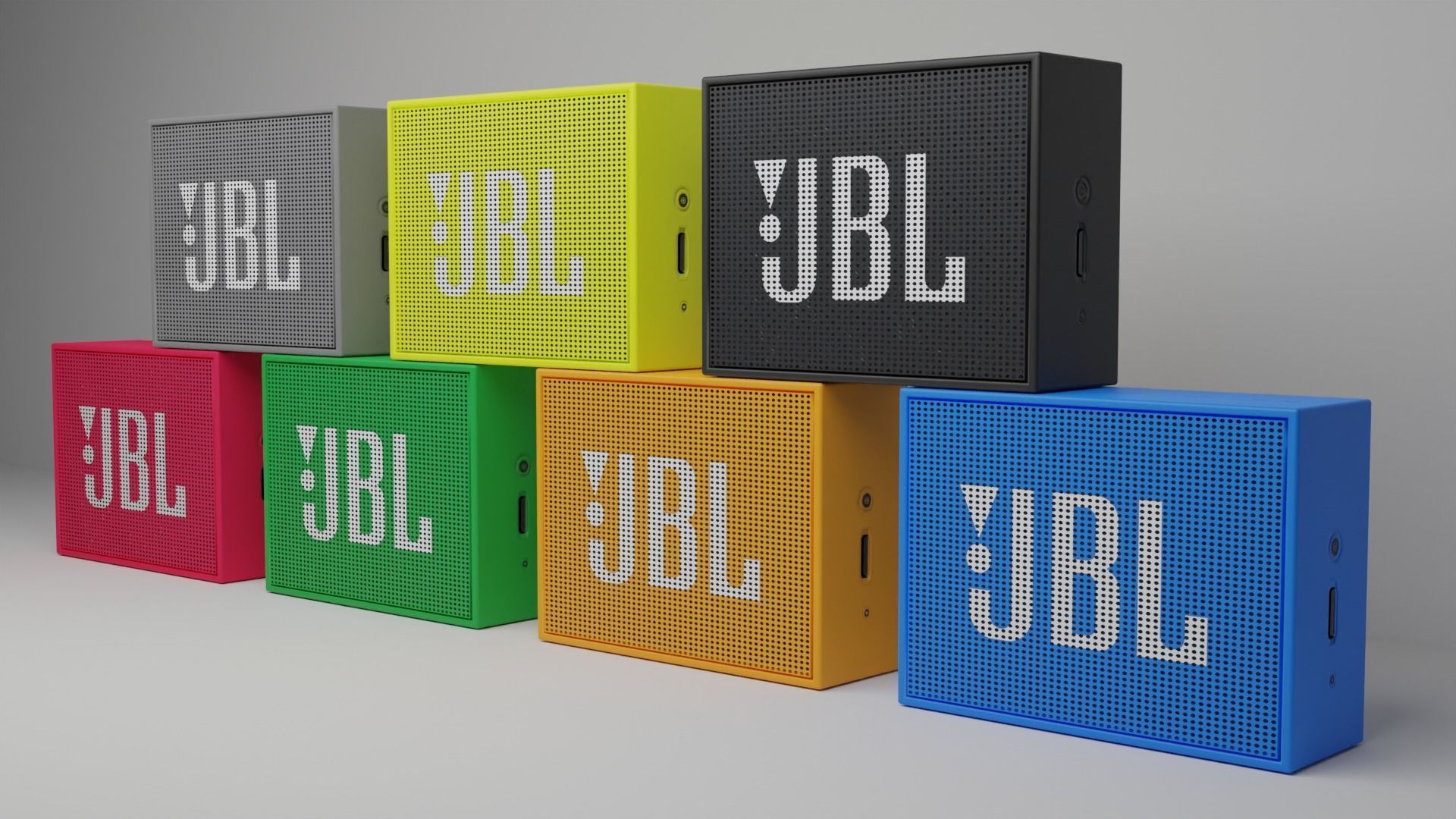 JBL GO 3D model | CGTrader