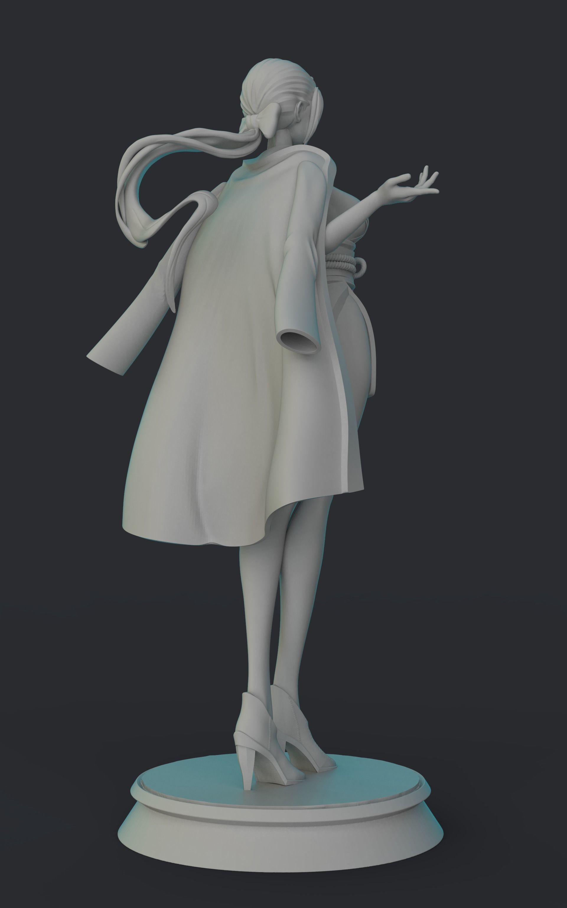 Nico robin for 3Dprint model 3D model 3D printable | CGTrader