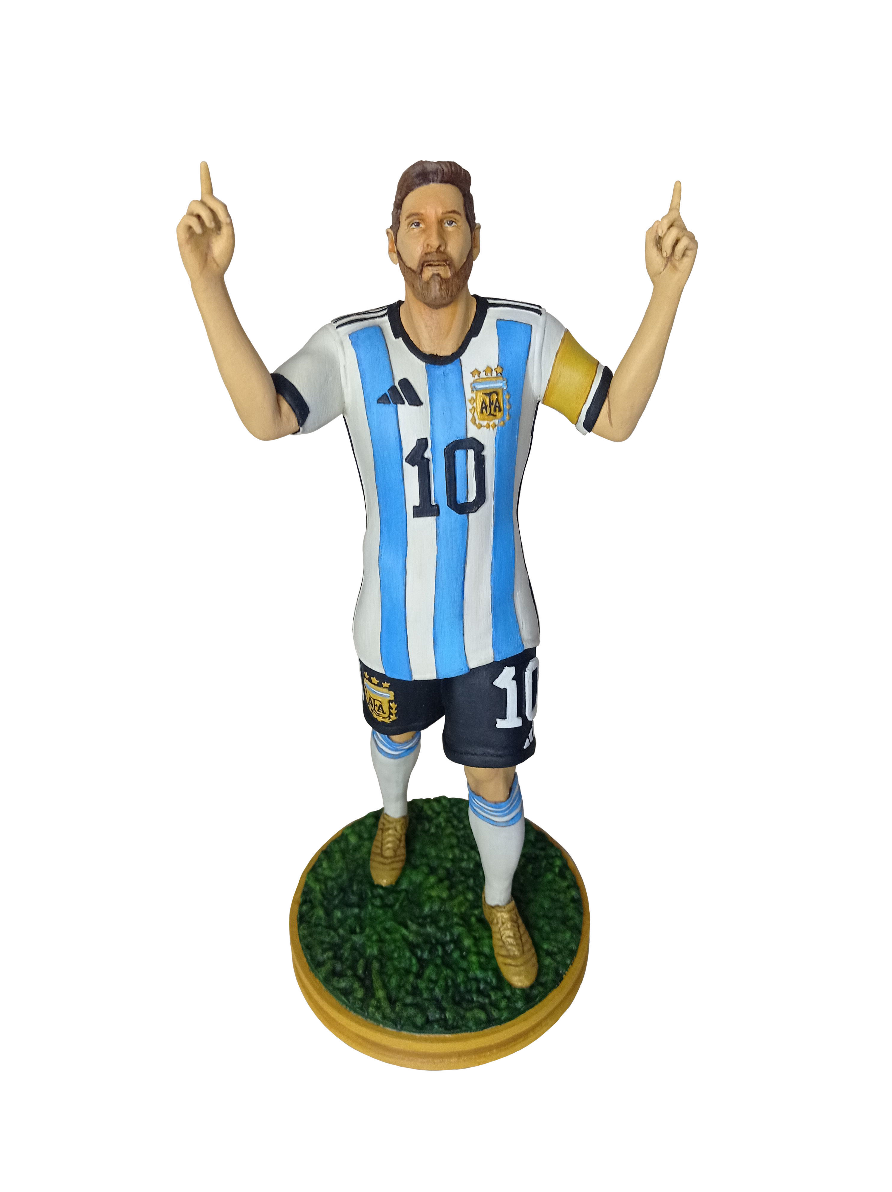Lionel Messi figure for 3D Print Qatar 2022 3D model 3D printable ...