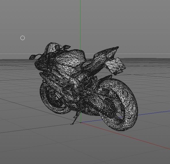Motorcycle Yamaha 3D model | CGTrader