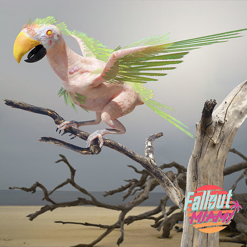 3D model Parrot Monster VR / AR / low-poly | CGTrader