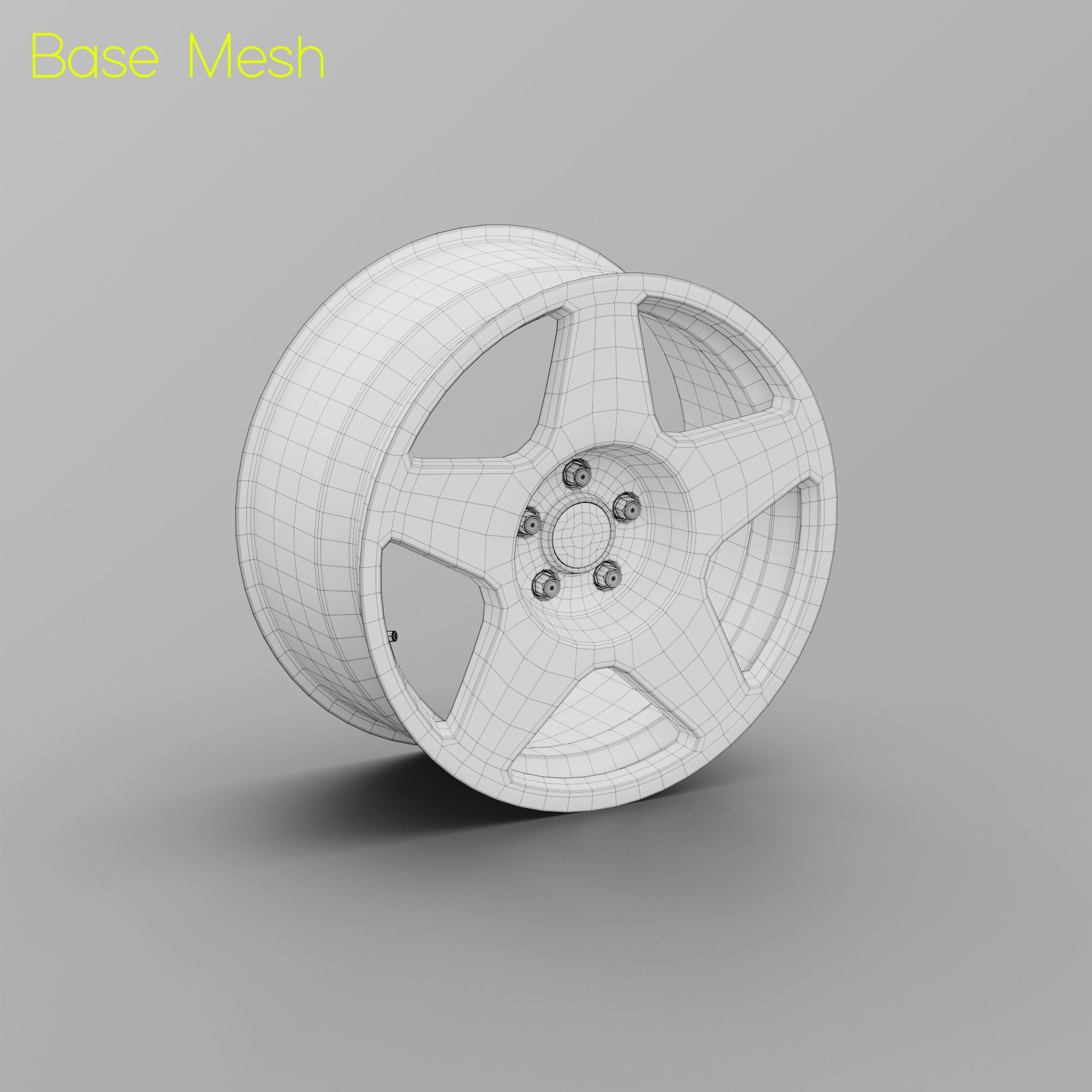 fifteen52 Tarmac Rim 3D Model 3D model | CGTrader