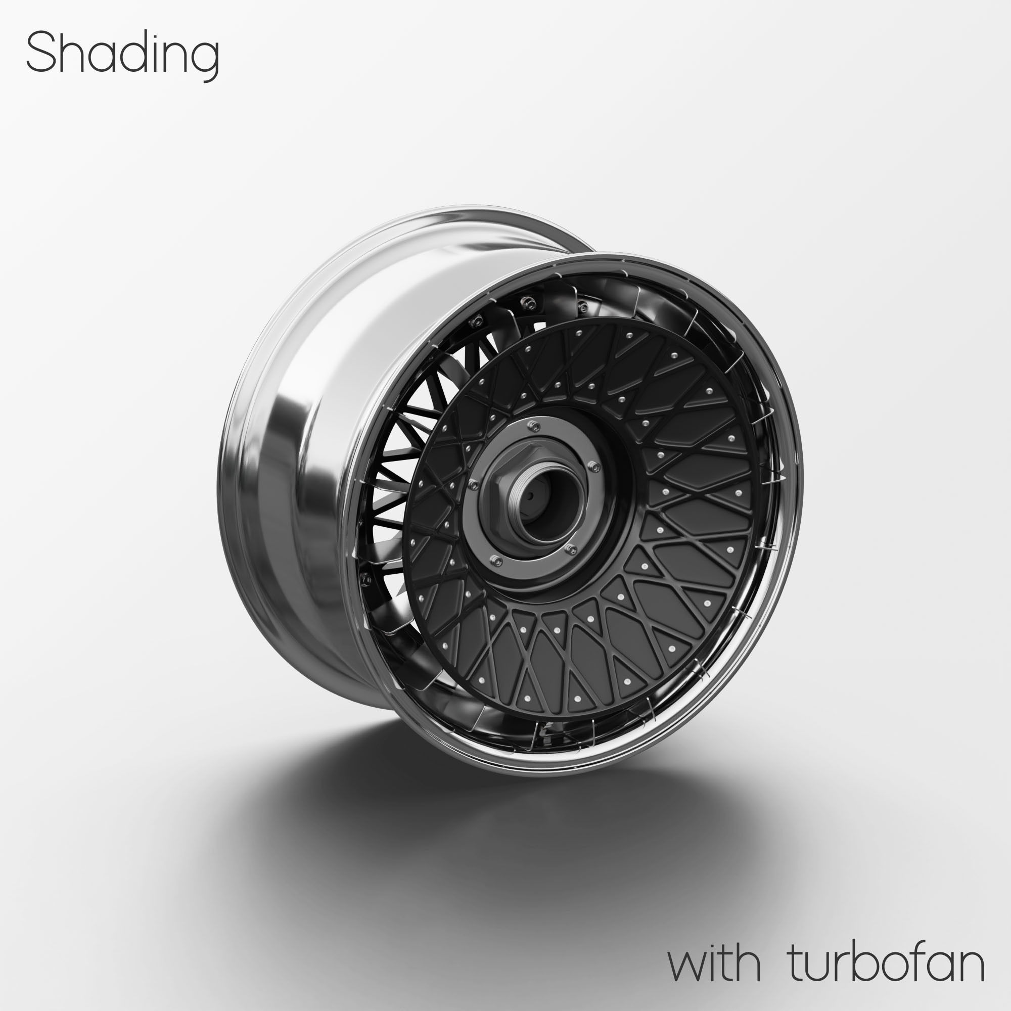 BBS E57 Turbofan 17in Wheel Porsche 935 3D Model 3D model | CGTrader