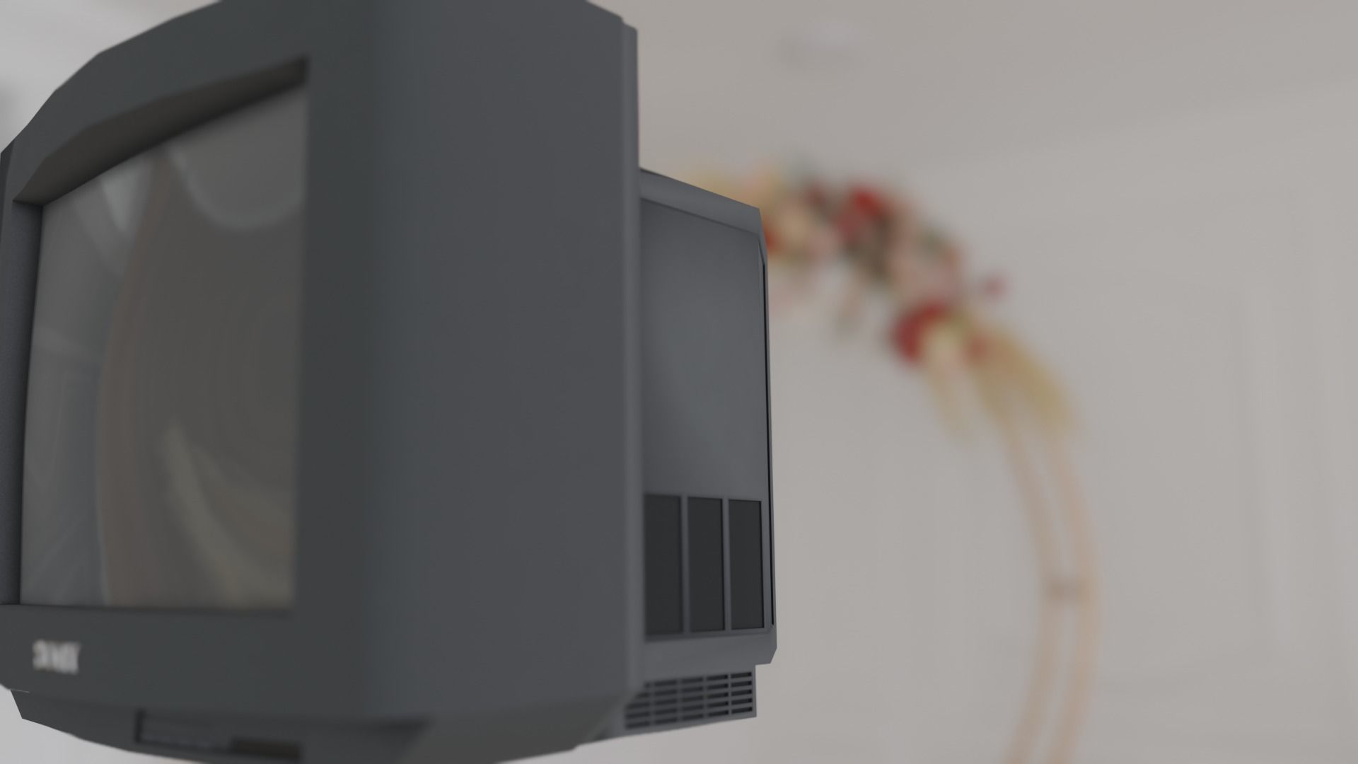 3D model SONY Trinitron CRT VR / AR / low-poly | CGTrader