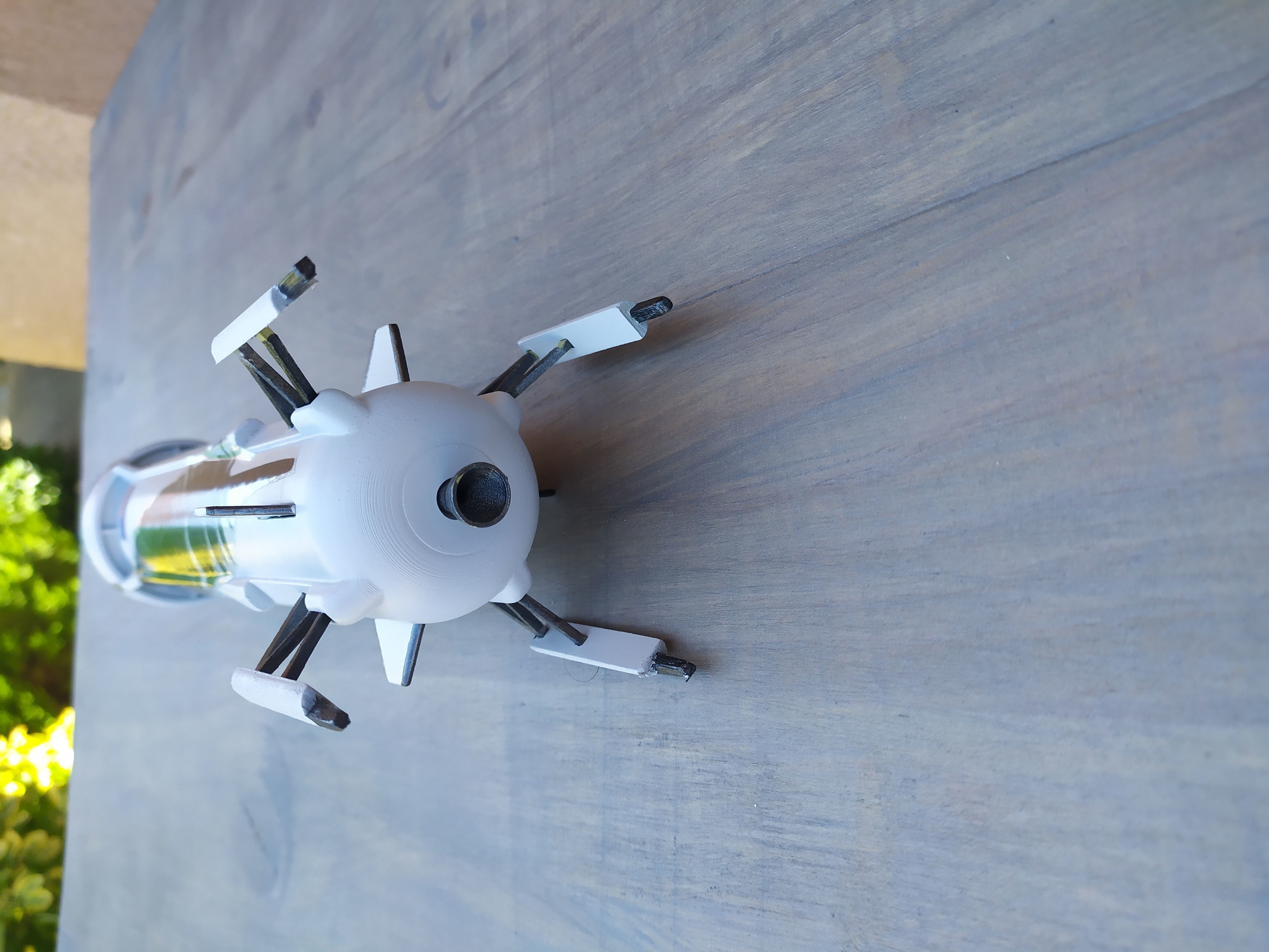 Blue Origin New Shepard Rocket -STL files for 3D printing 3D model 3D ...