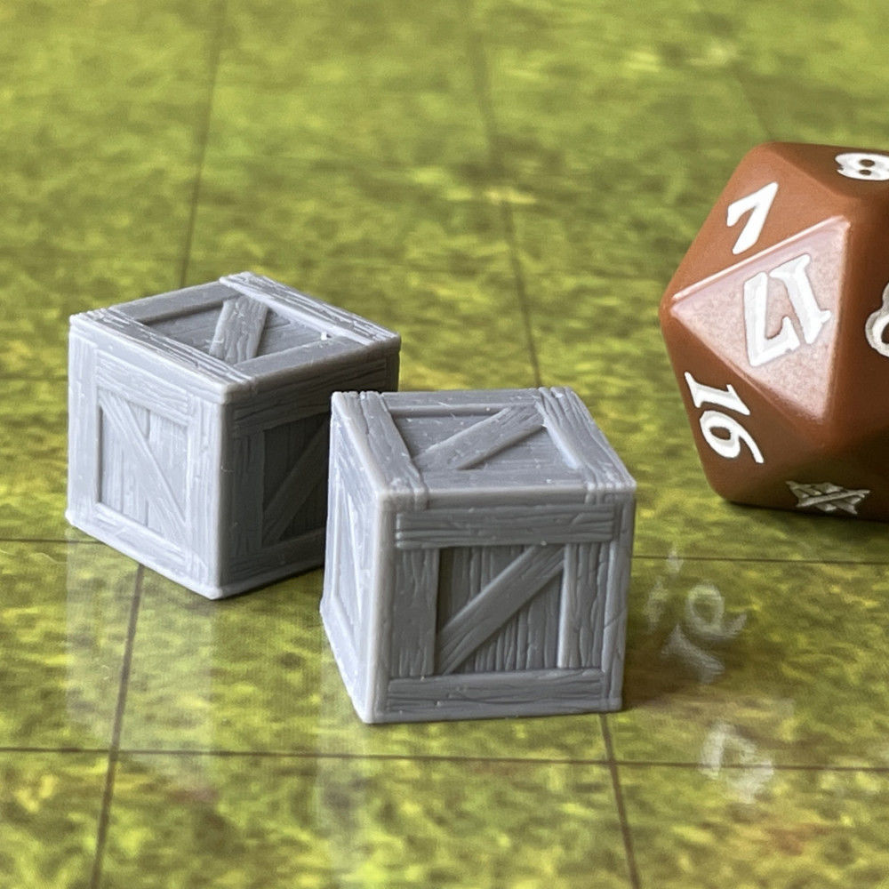 Set of Crates 3D model 3D printable | CGTrader